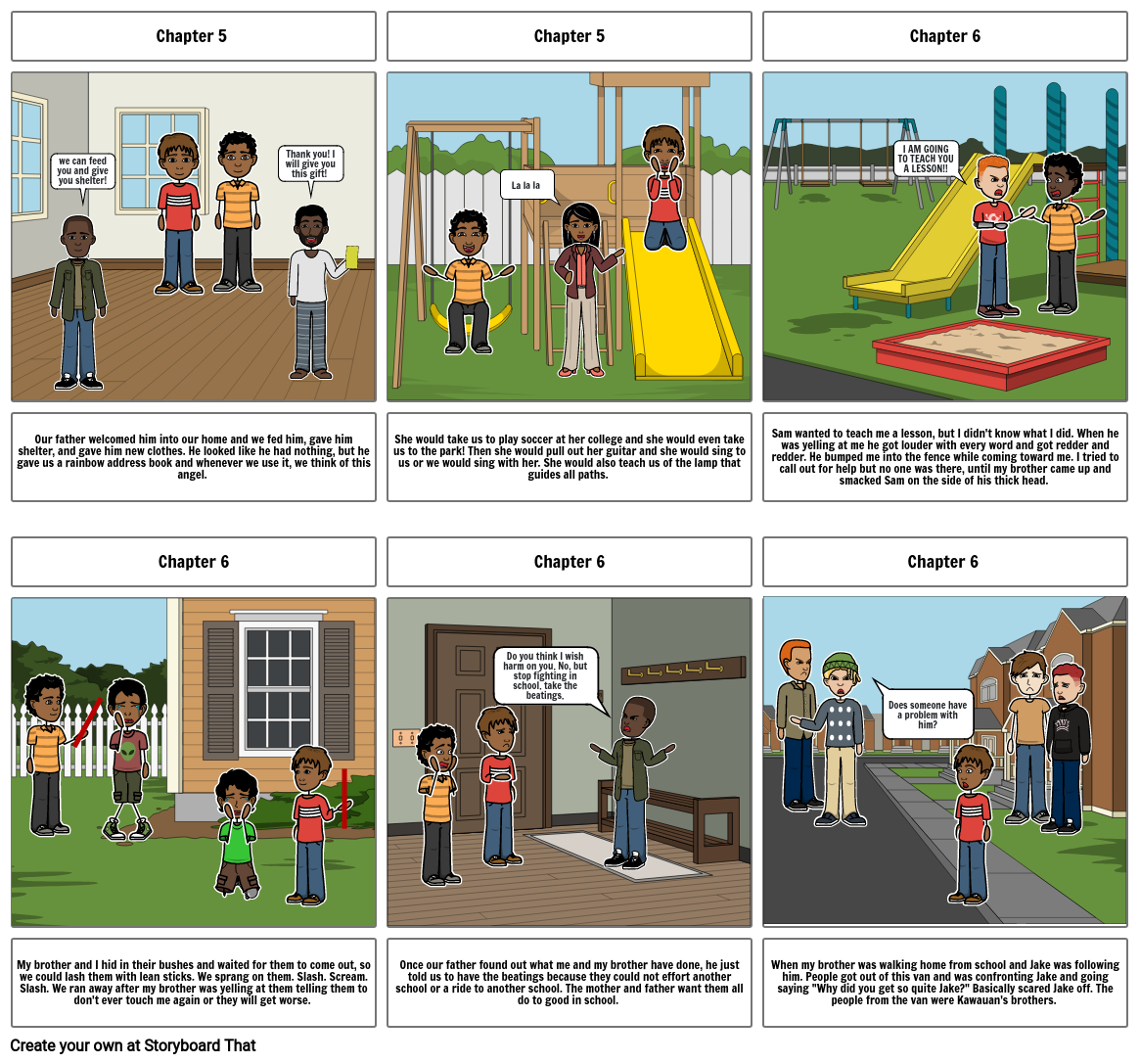 Of Beetles & Angels Storyboard por bf1f4981