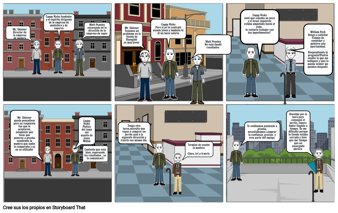 El jarrón Azul Storyboard by bf6992a6