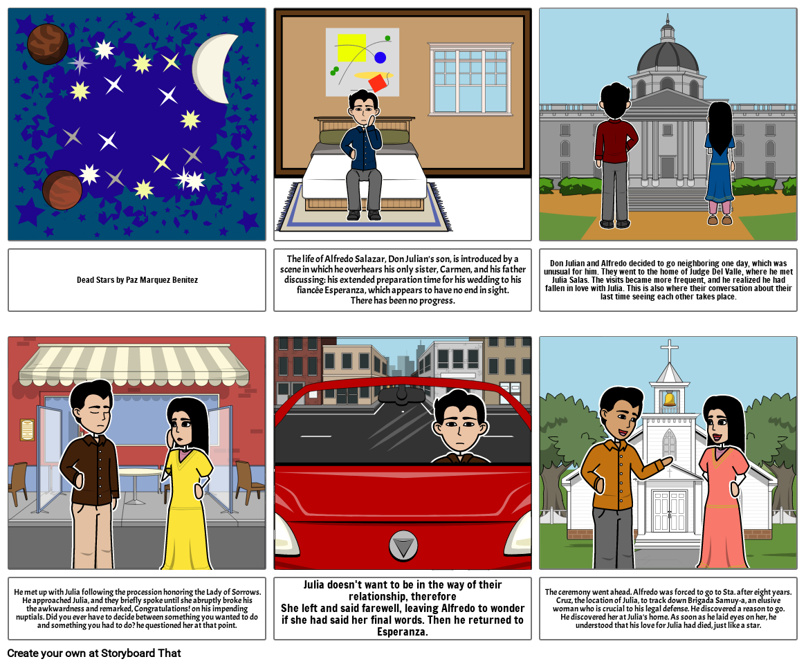 Dead Stars Storyboard by bff7c7e9