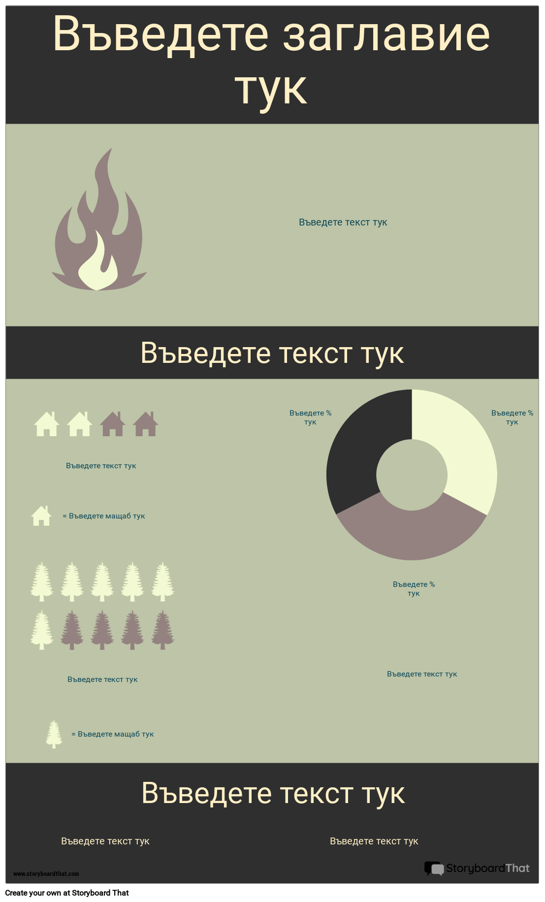 Естествена Инфографика Storyboard By Bg Examples
