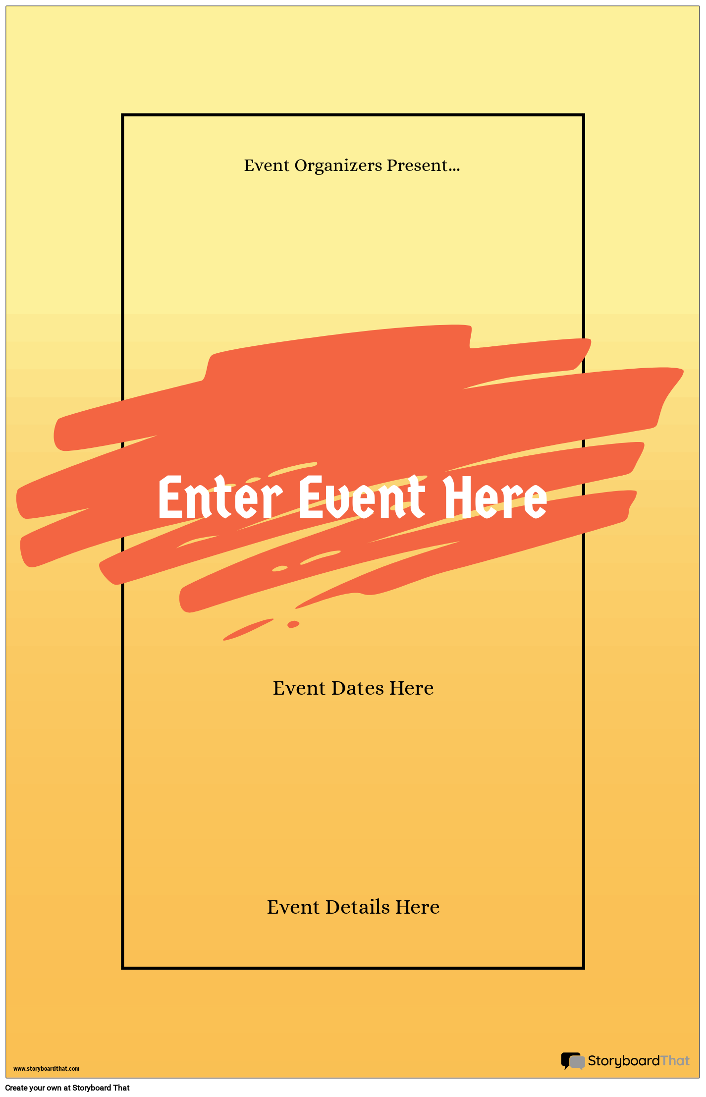 Плакат за Събитие 1 Storyboard por bg-examples