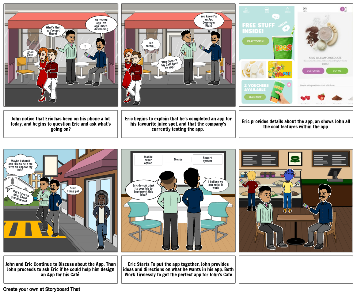 Group Presentation Storyboard por bollywood