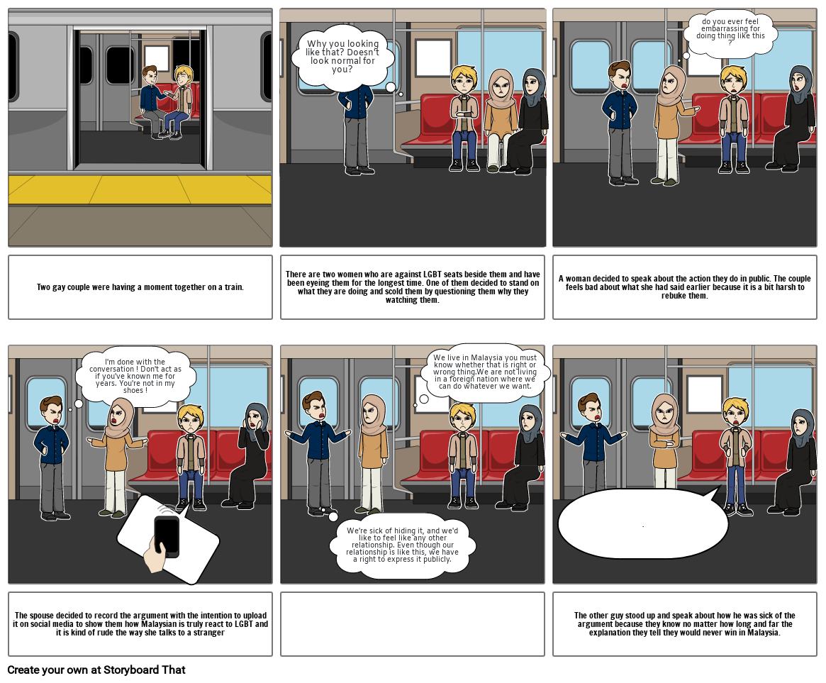 LGBT Storyboard by boobaes