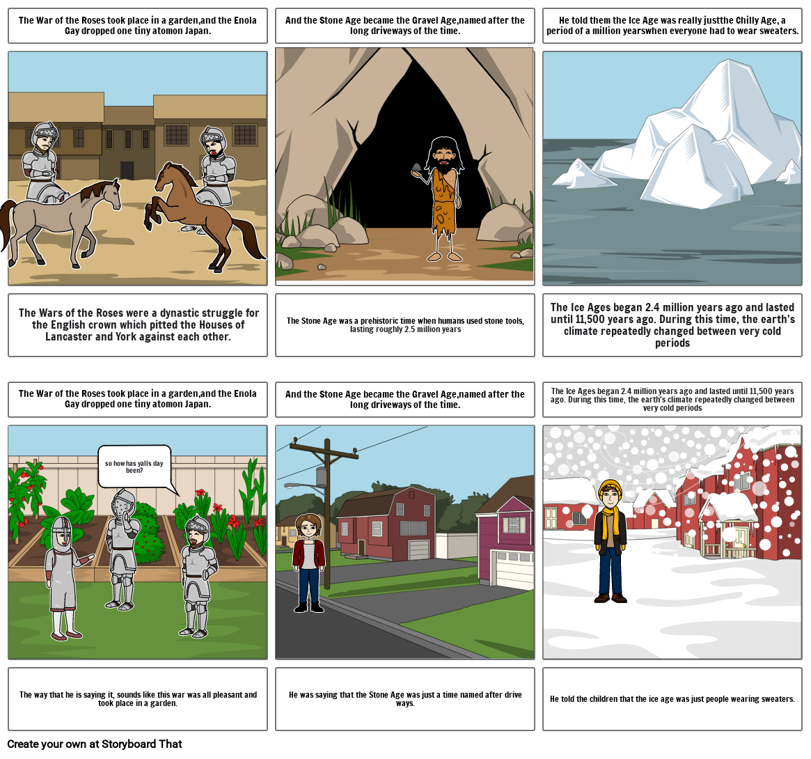 English Storyboard by brayleighmacaluso