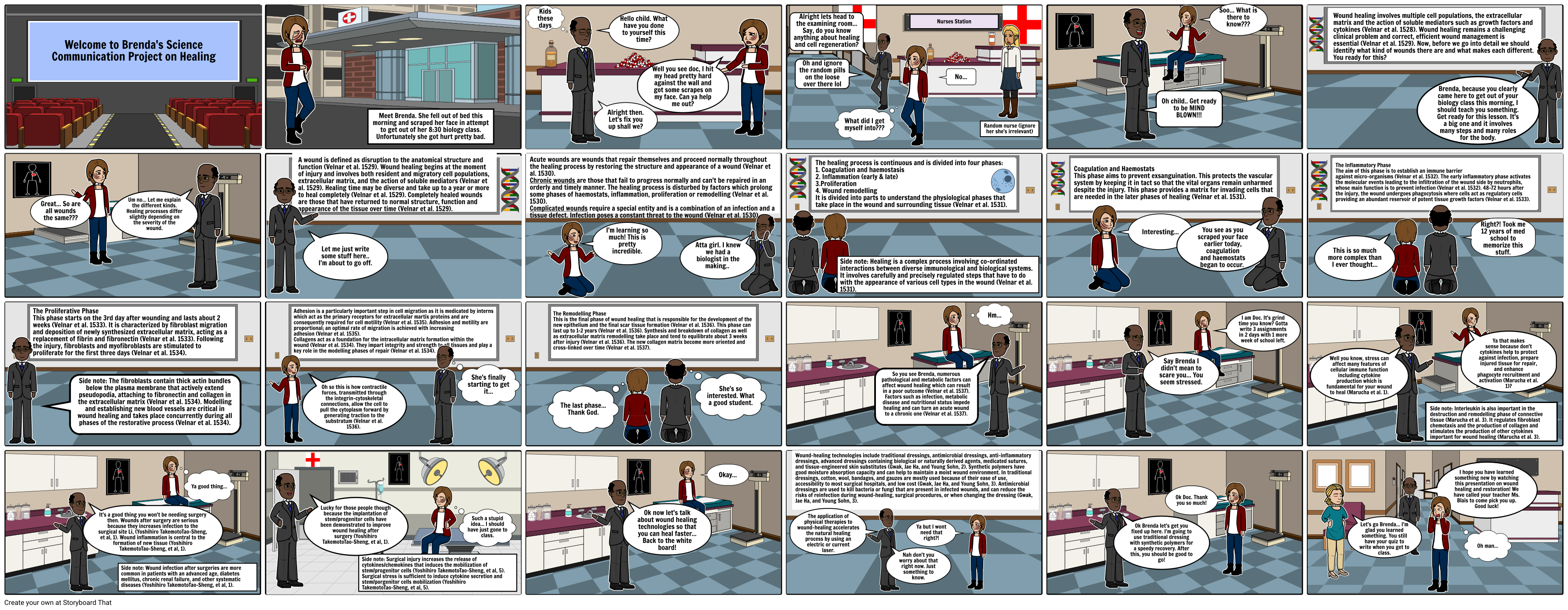 Science Communications Project Storyboard by brendabesenyi