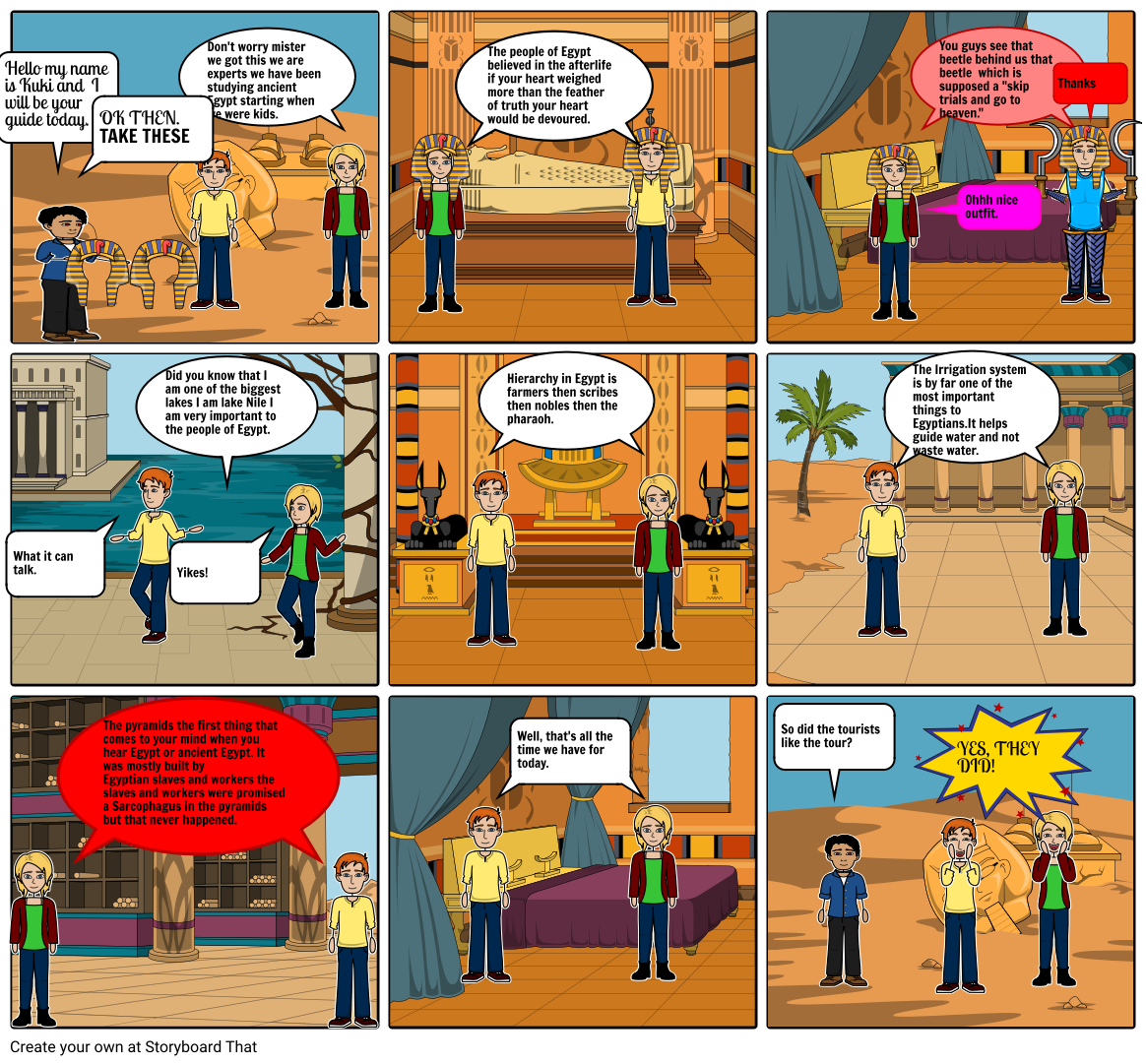 Ancient Egypt Tour Storyboard Par Bujinnaruto ancient-egypt-tour-storyboard-par-bujinnaruto