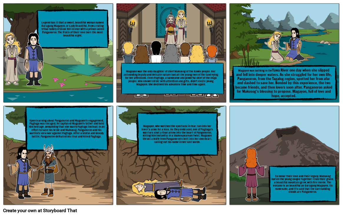 Daragang magayon Storyboard par c0174376