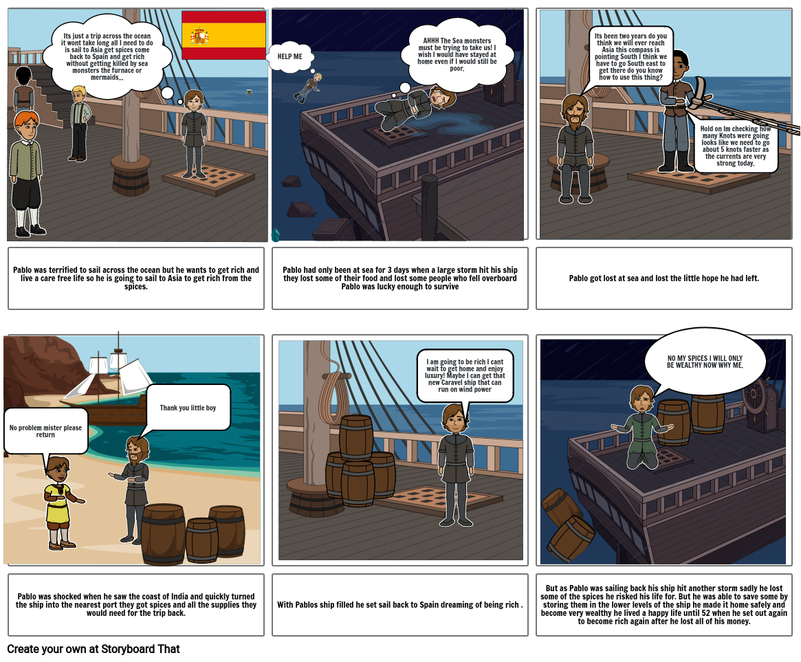 Social Studies project Storyboard by c07fa520
