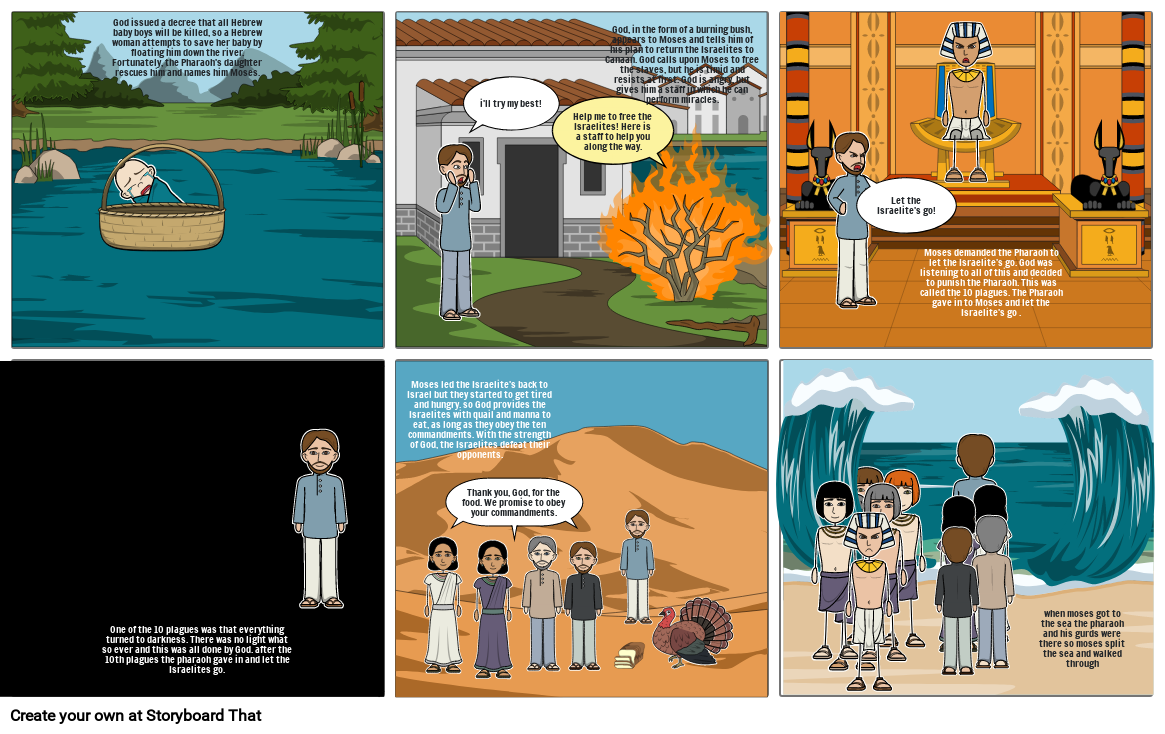 moses Storyboard by c08630e9