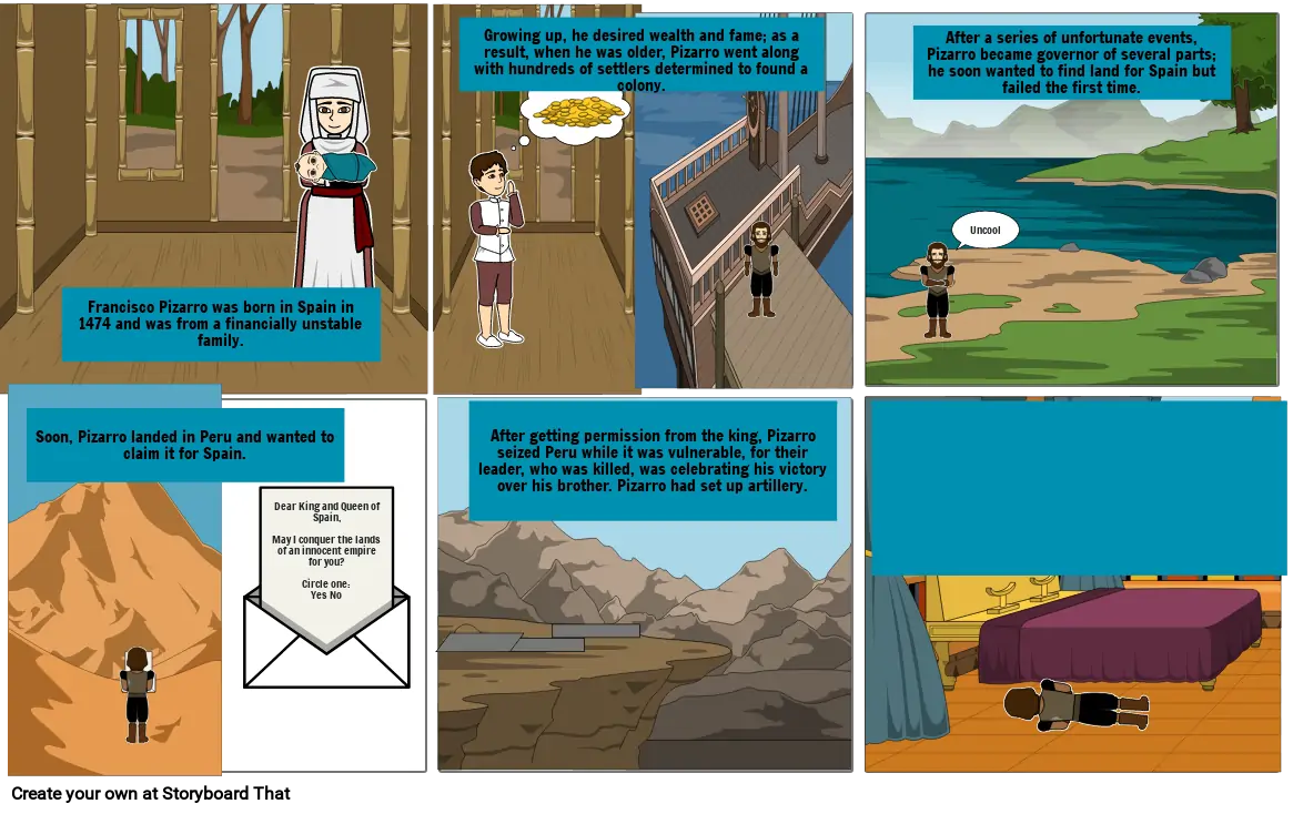 Battle of Tours Storyboard par c0c7f50e