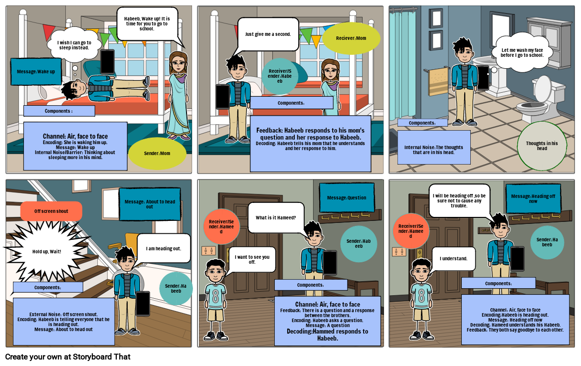 Comic Strip Storyboard von c0eaeaea