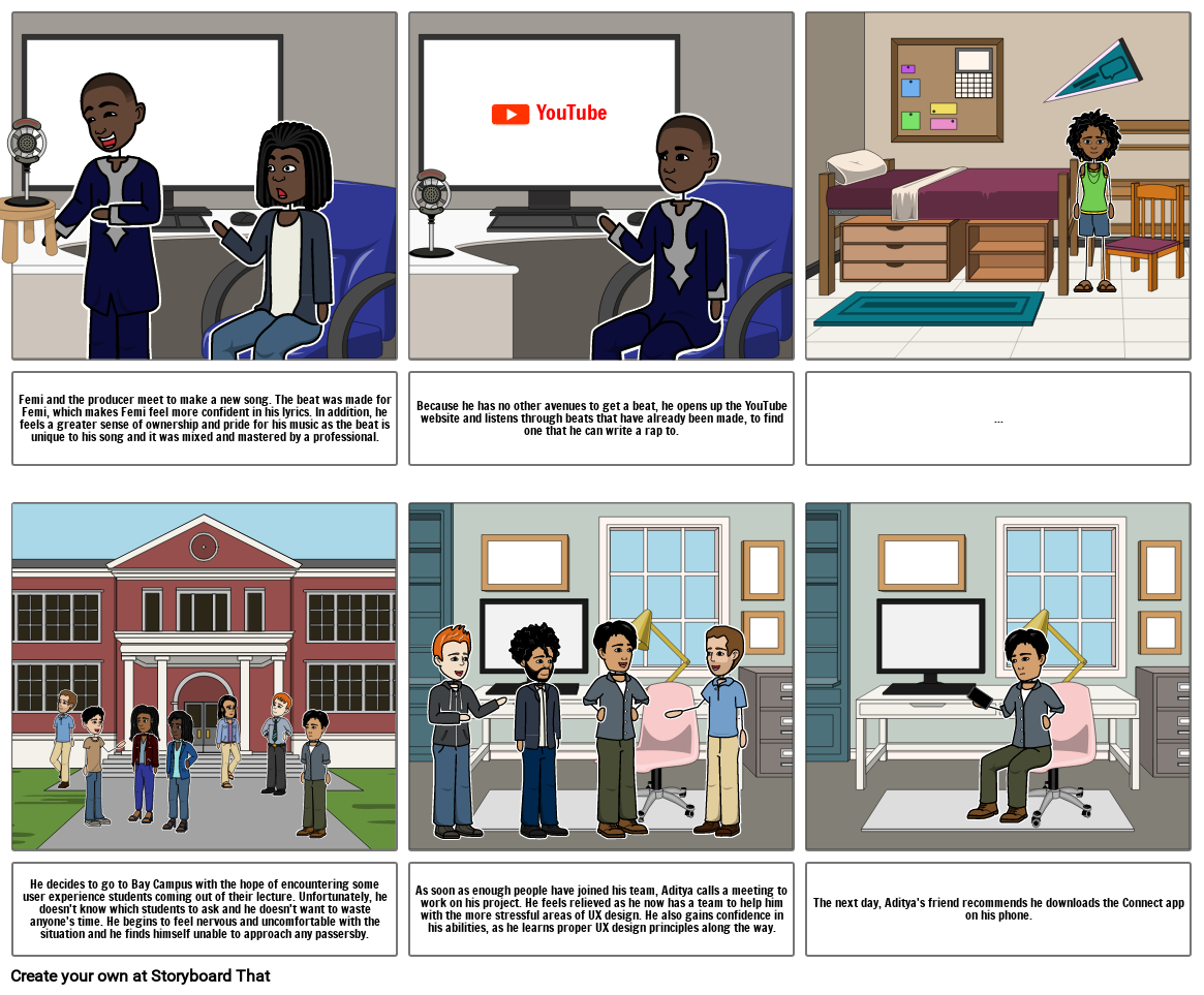 Femi Okafor Storyboard by c0f52fe0