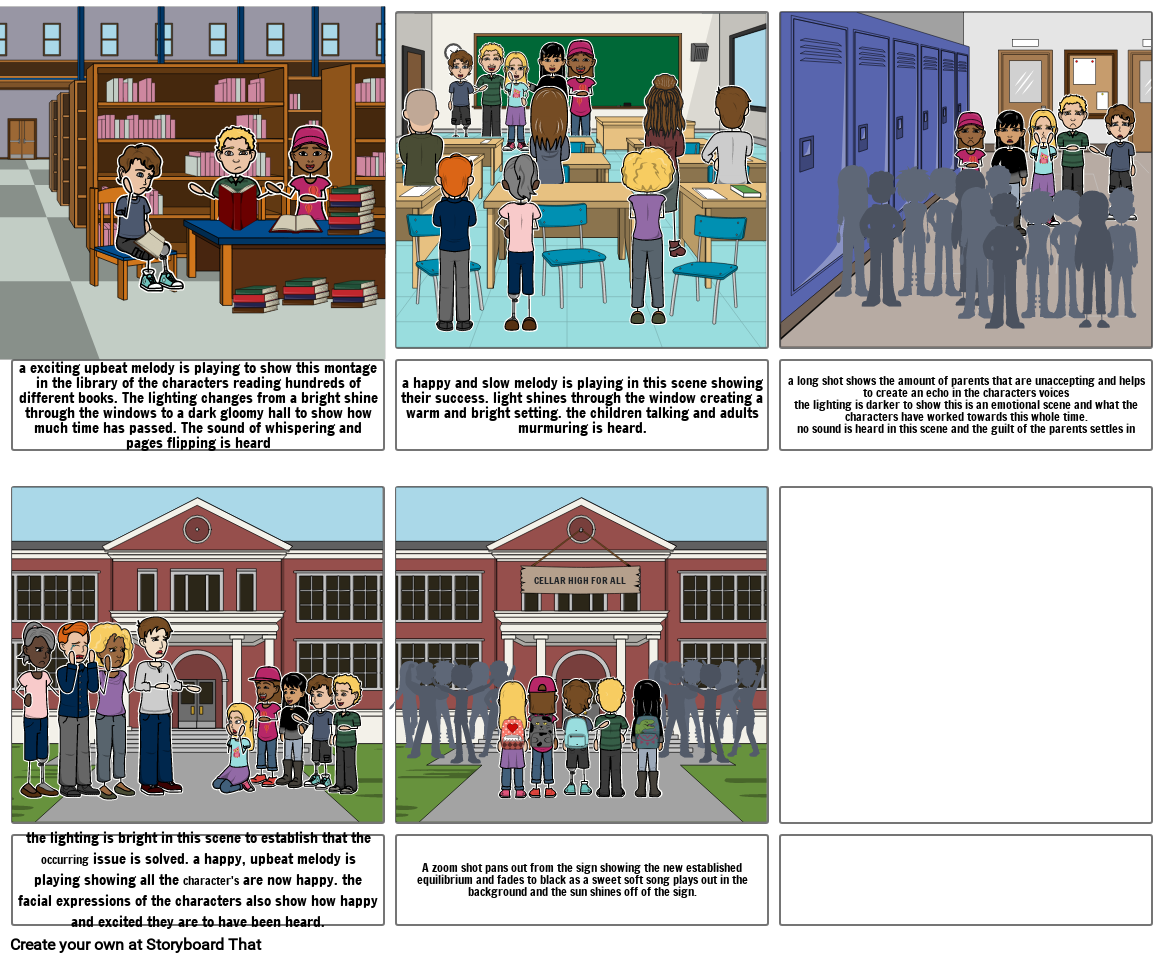 Media assessment 2 part 4 Storyboard par c16dfbbf