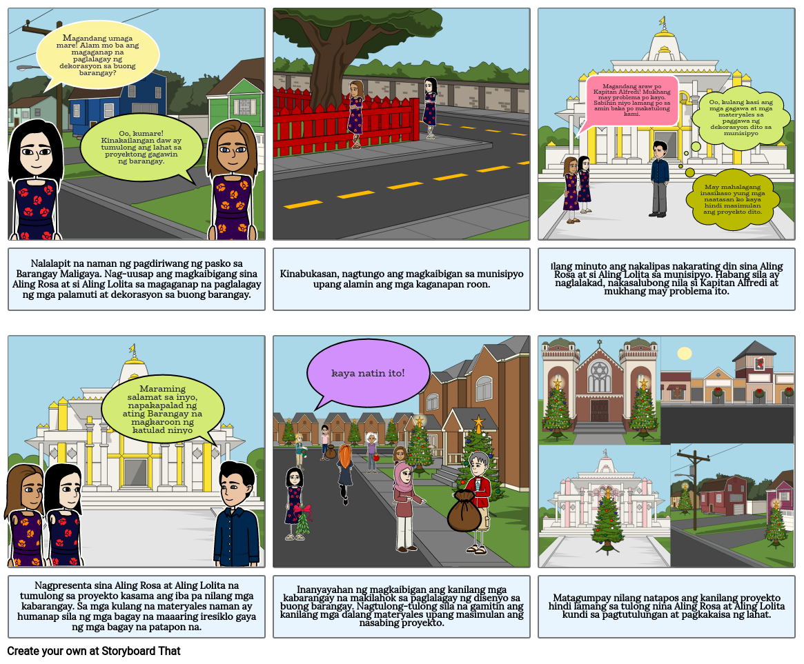 FILIPINO/ESP&GAHD PT Storyboard by c19b52c9