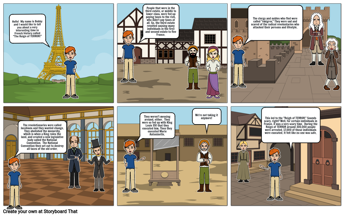 the reign of terror Storyboard by c1d82d42