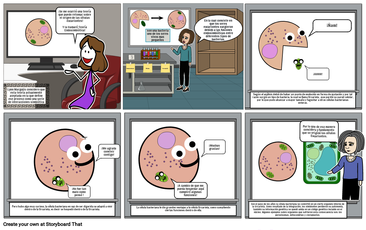 comic biologia Storyboard by c1fe5ea2