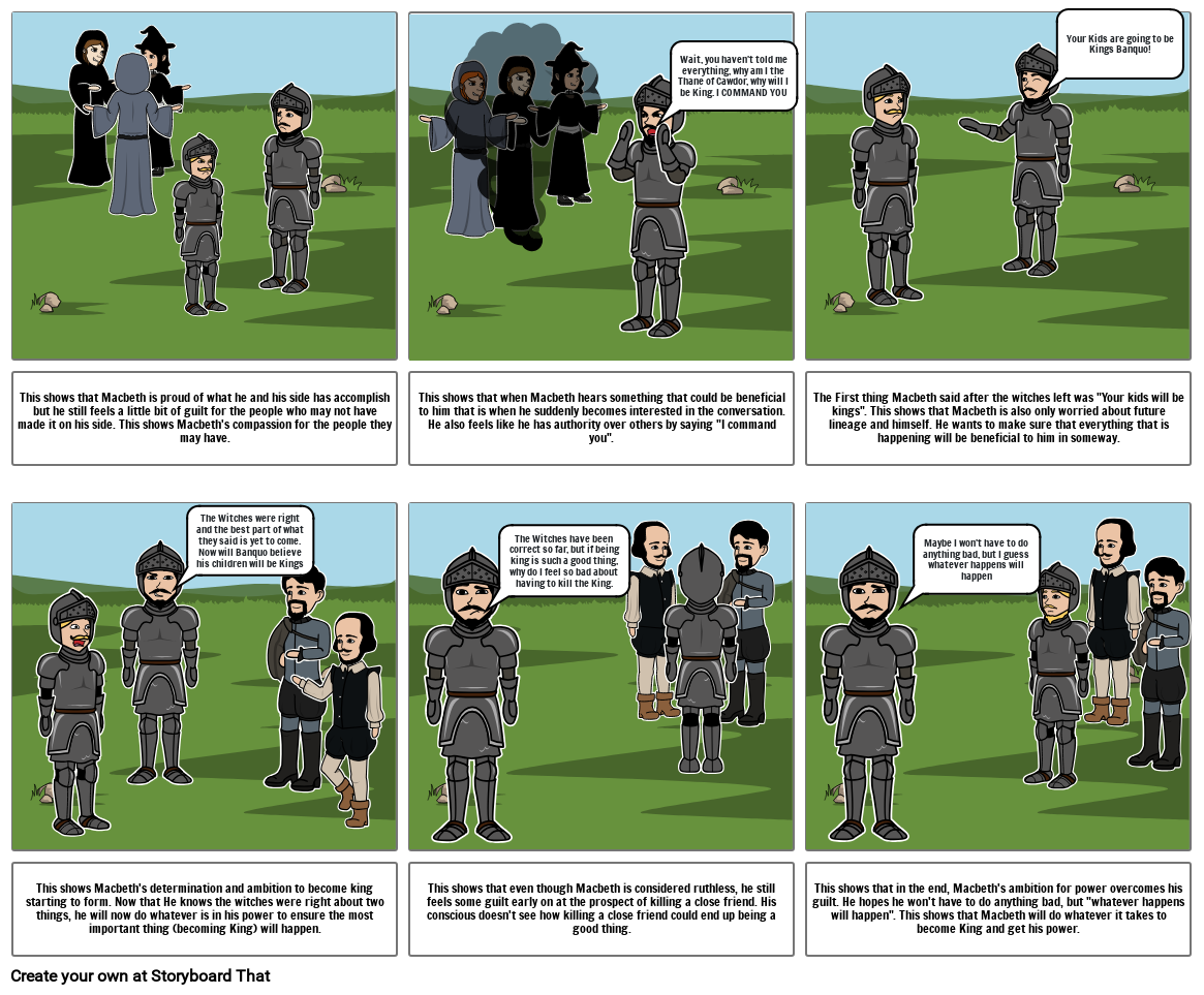 Macbeth Storyboard by c22cc3e2