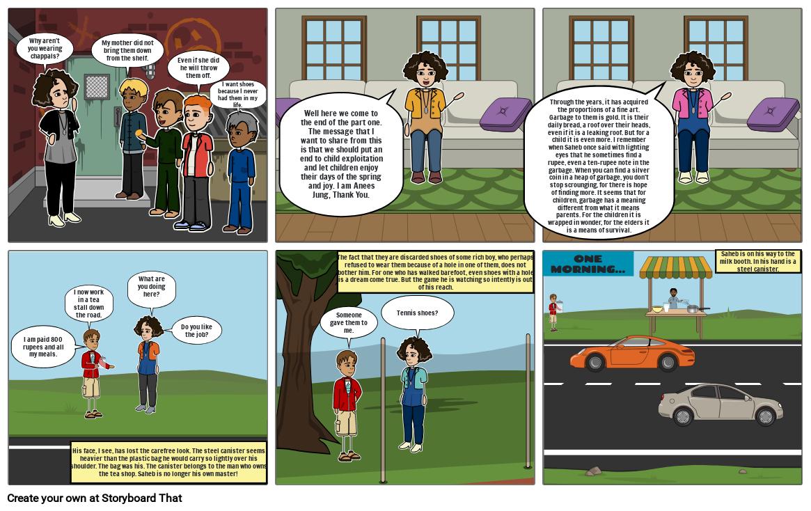 Lost spring Storyboard por c2f8c6e3