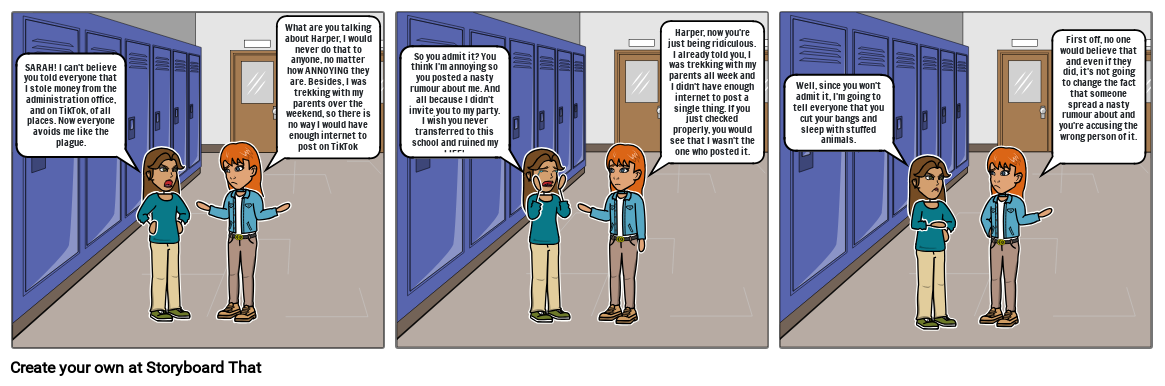 Conflict Storyboard Storyboard by c3464693