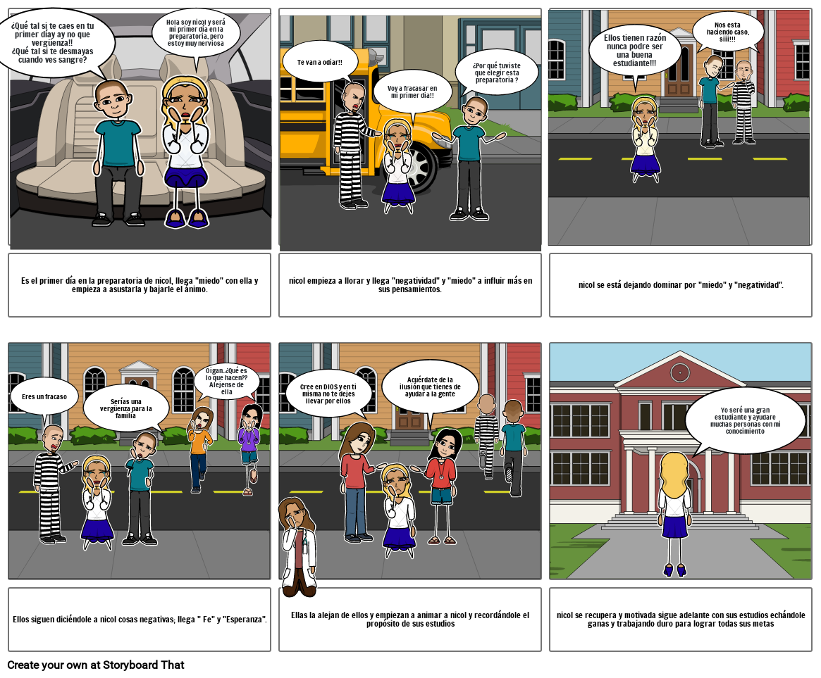 GSIP_COMIC HABILIDADES SOCIOEMOCIONALES Storyboard
