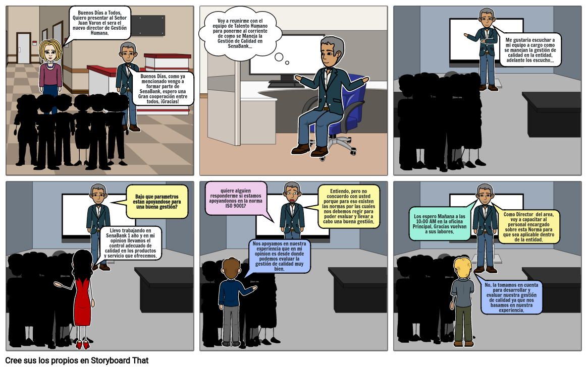 Iso 9001 Storyboard by c4458e40