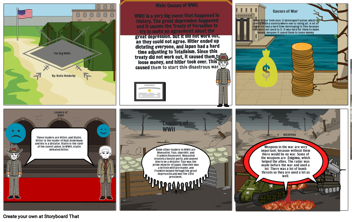 The Big WWII Storyboard par c4dca034