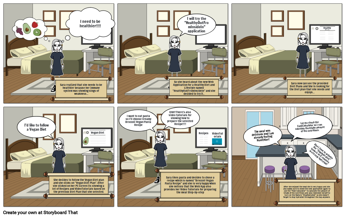 hw 2 Storyboard por c4ffd697