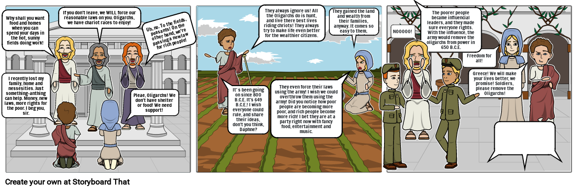 Oligarchy Storyboard por c54bdbde