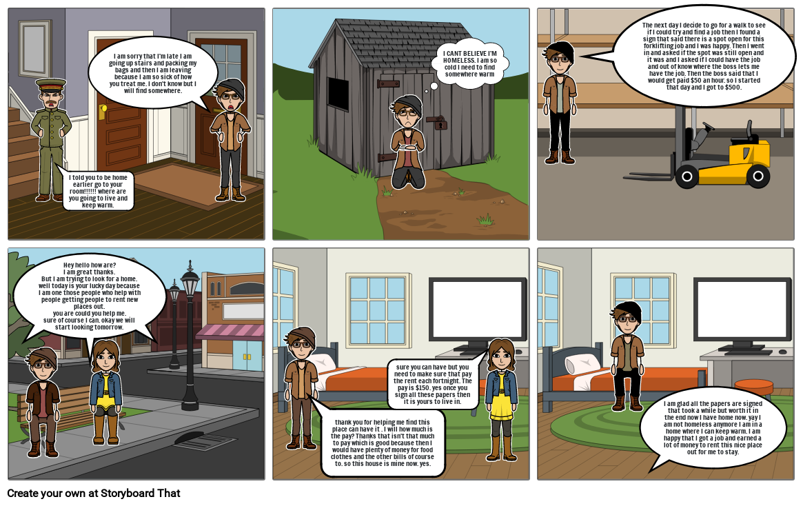 The Simple Gift Storyboard by c5a56f11