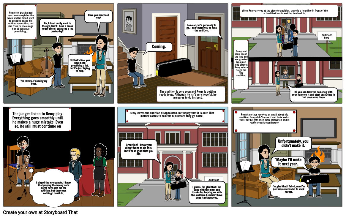 Personal Narratives Storyboard por c5a7ec97