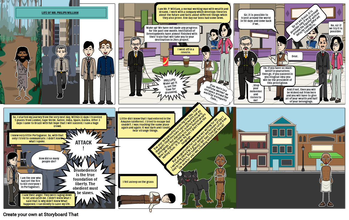 LIFE OS MR. PHILIPS WILLIAM Storyboard by c5b86425