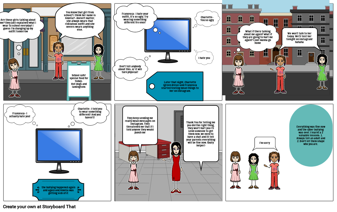 bullying Storyboard par c5f5768f