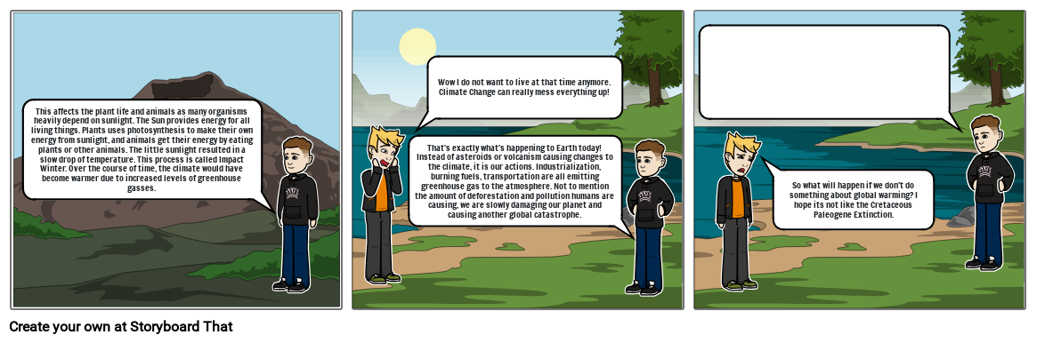 Climate Change 3 Storyboard por c7852fd9