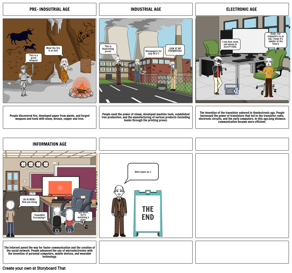 MIL STORY BOARD Storyboard by c799f527