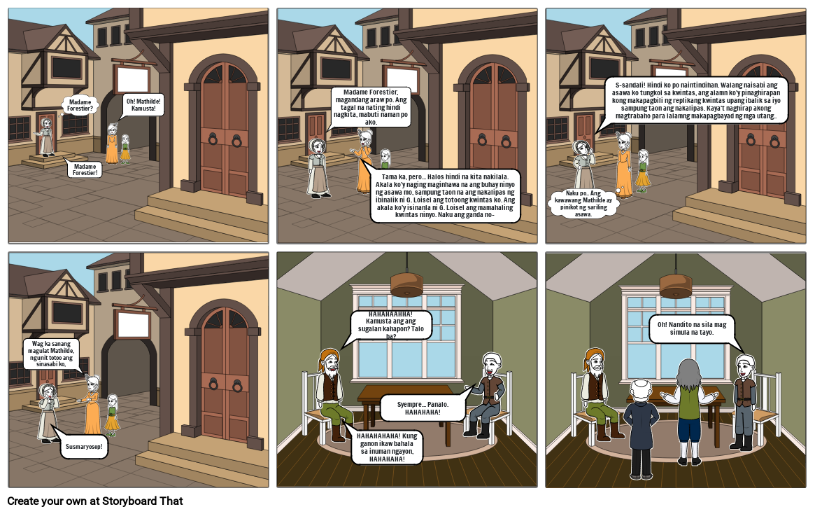 Ang Kuwintas Storyboard por c7a96a65