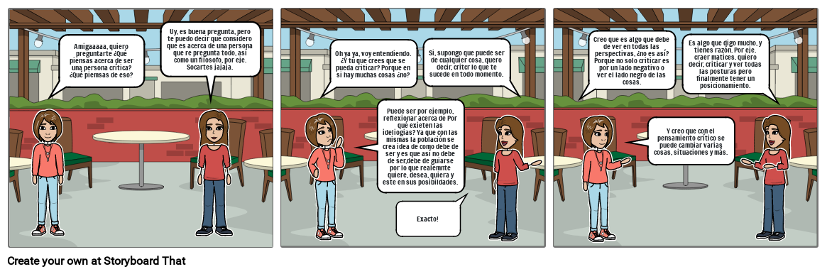 Pensar criticamente Storyboard por c7d23491