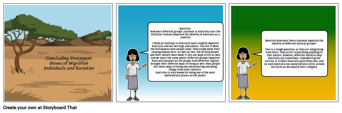 My Concluding Statement Storyboard by c818c8ce