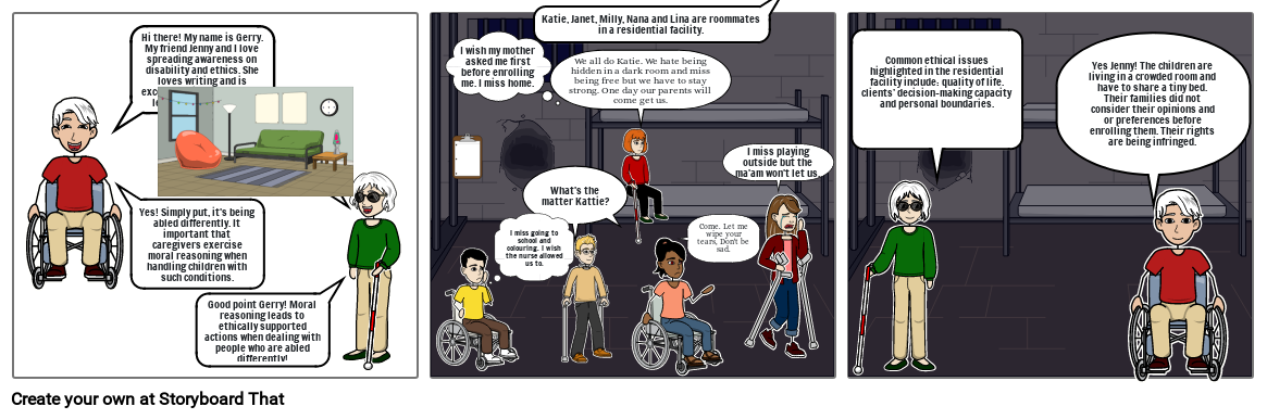 Disability and ethics Storyboard Tarafından c9250002