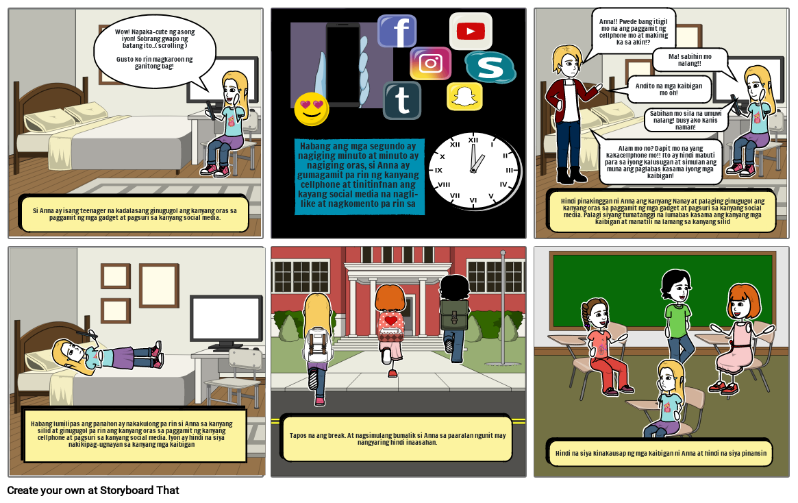 social awareness Storyboard por c975aa9d