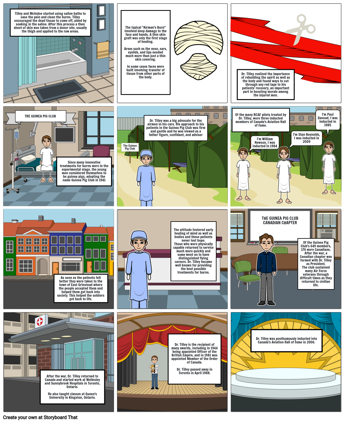 Dr. Albert Ross Tilley 2 Storyboard by cahfcomics