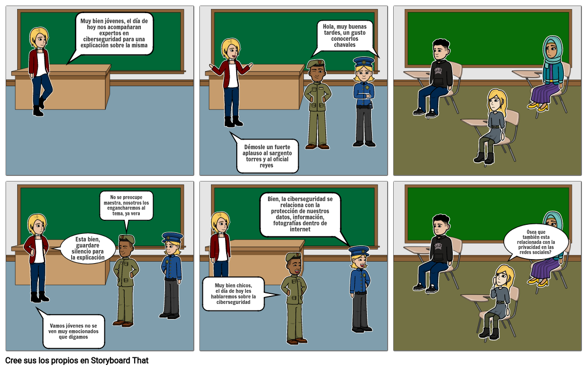 CIBERSEGURIDAD Storyboard by carlos45901