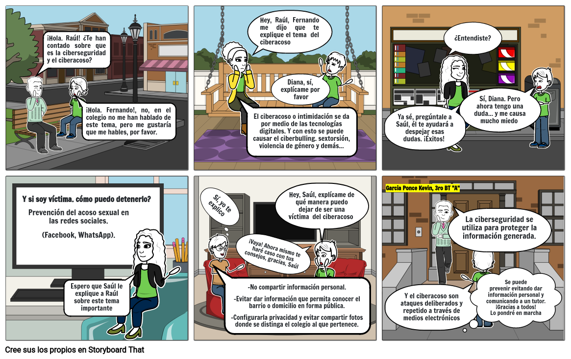 CIBERSEGURIDAD Storyboard por casacsc