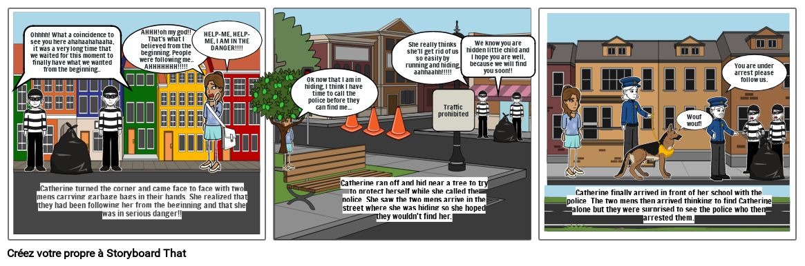 Spooky Story 2 Storyboard por catherineparadis