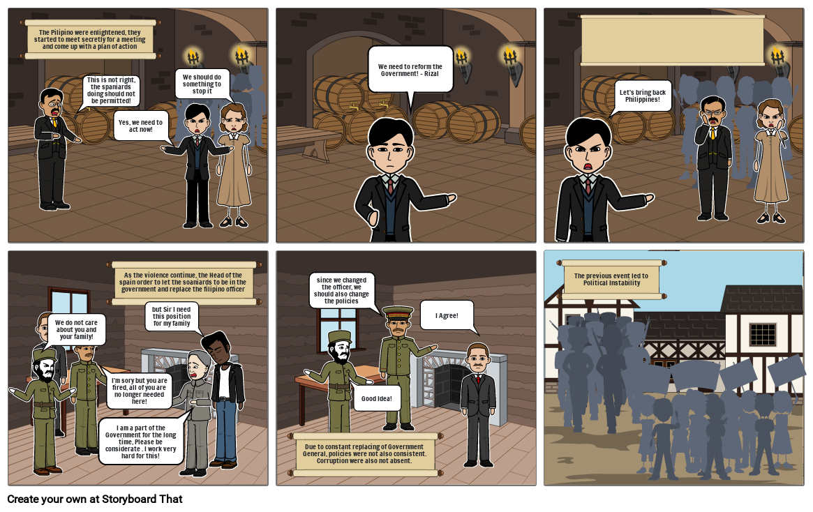 part 1 rizal Storyboard by cba7952b
