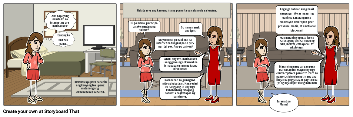 Maagang Pagbubuntis Storyboard by cbd7ebb1