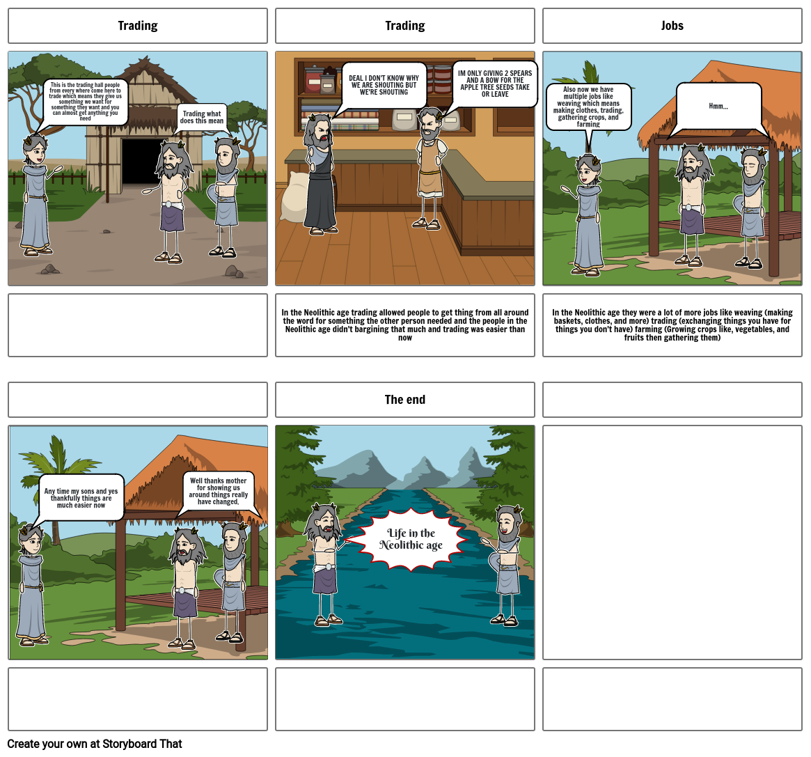 Comic 1 Storyboard por cda86c76