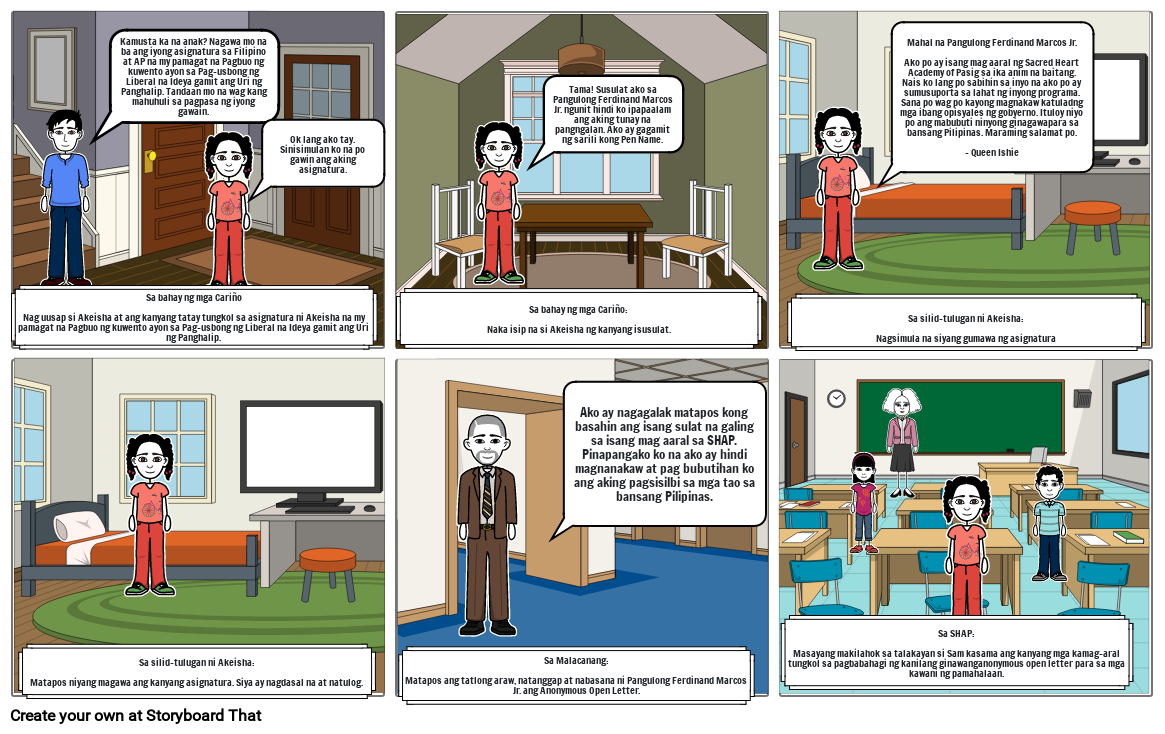 Pagbuo ng Kuwento Ayon Sa Pag-usbong ng Liberal na Ideya Gamit ang Uri ...