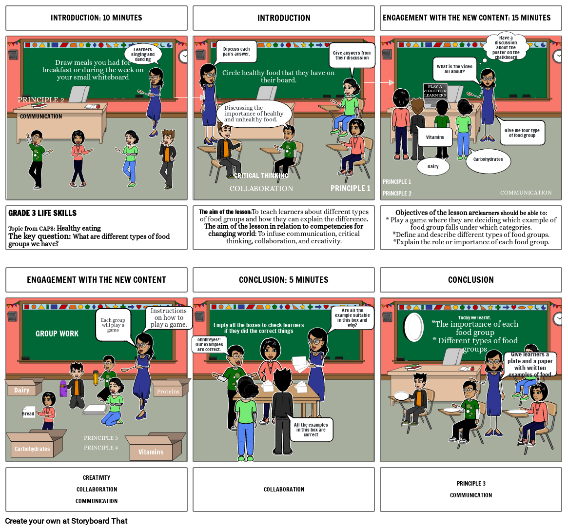 GRADE 3 STORYBOARD Storyboard by ce35a85e