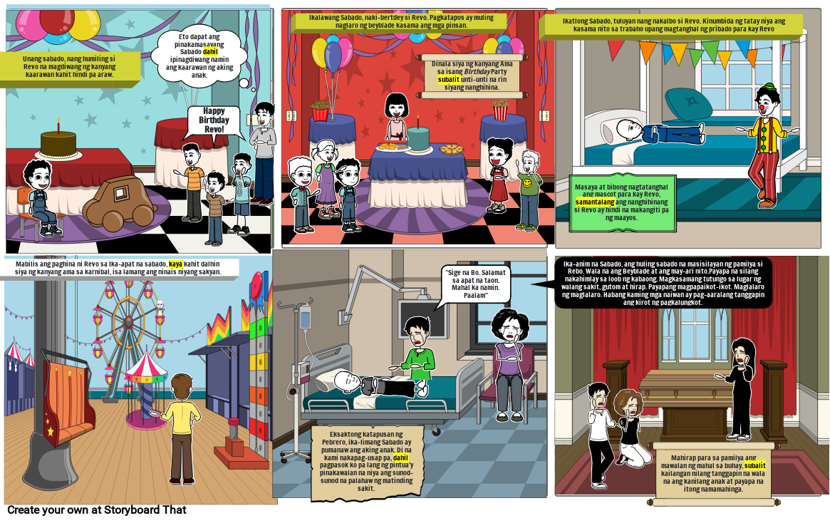 anim na sabado ng beyblade Storyboard by ce36b6c8