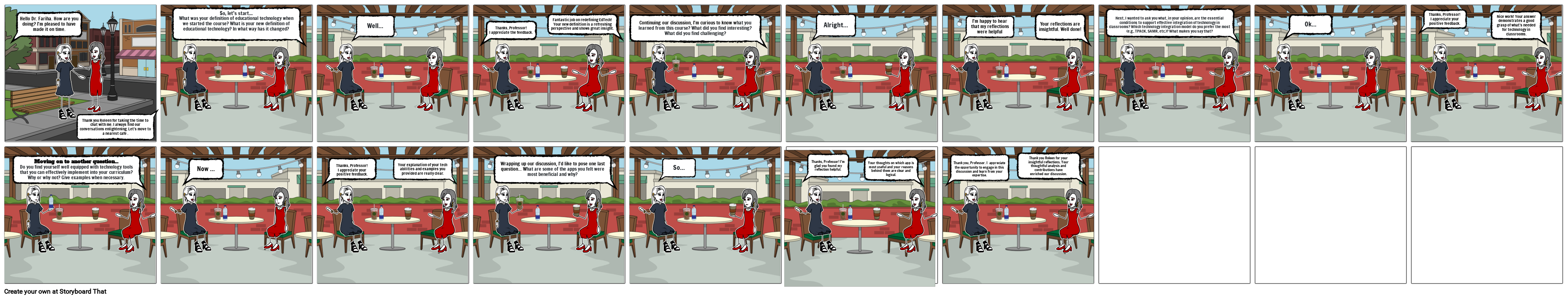 Classroom Reflective Connections Storyboard par ce557f20